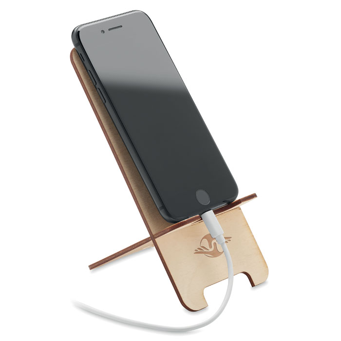 Birch Wood phone stand - Dovanu krautuve